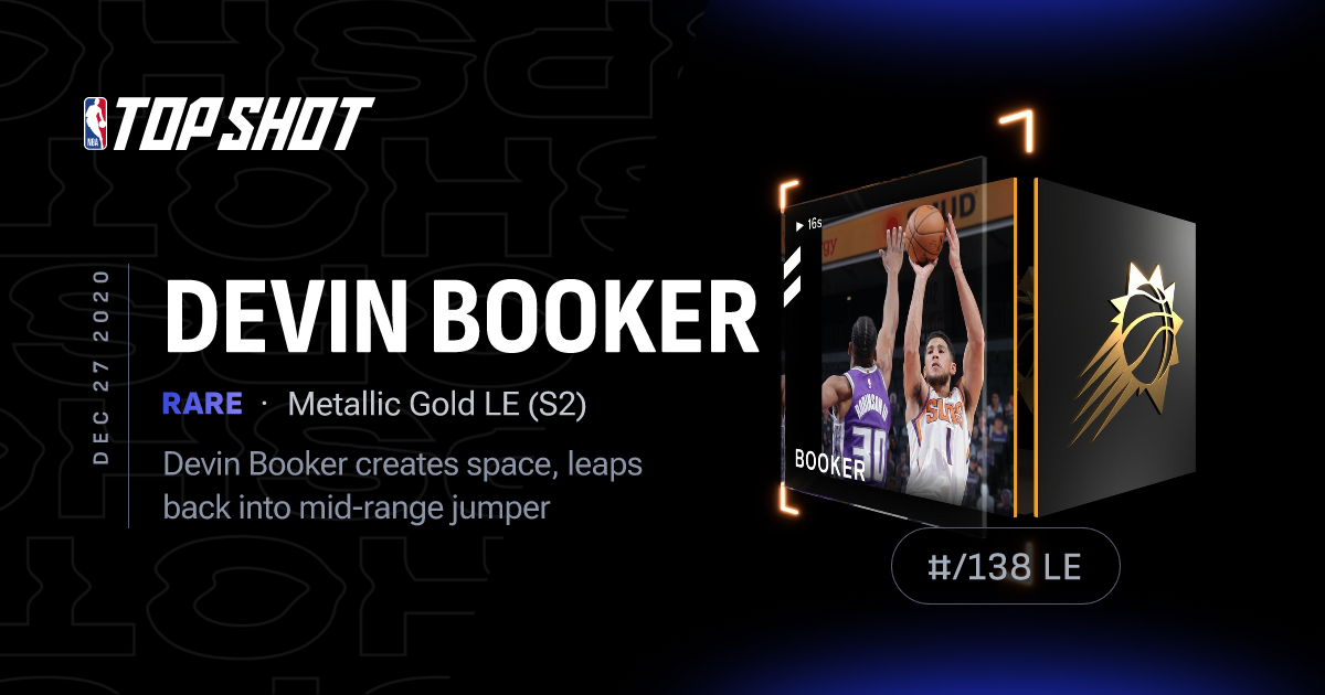 Devin Booker creates space, leaps back into mid-range jumper | NBA Top Shot