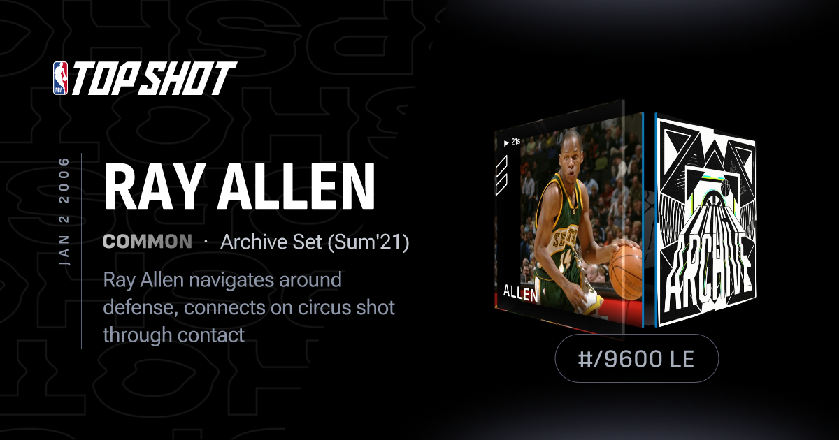 Ray Allen navigates around defense, connects on circus shot through ...
