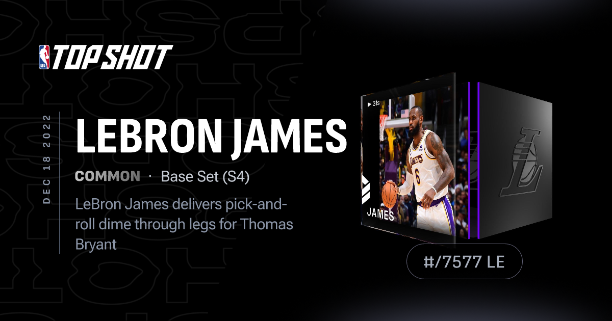 LeBron James delivers pick-and-roll dime through legs for Thomas Bryant ...