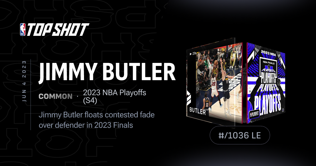 Jimmy Butler floats contested fade over defender in 2023 Finals | NBA ...