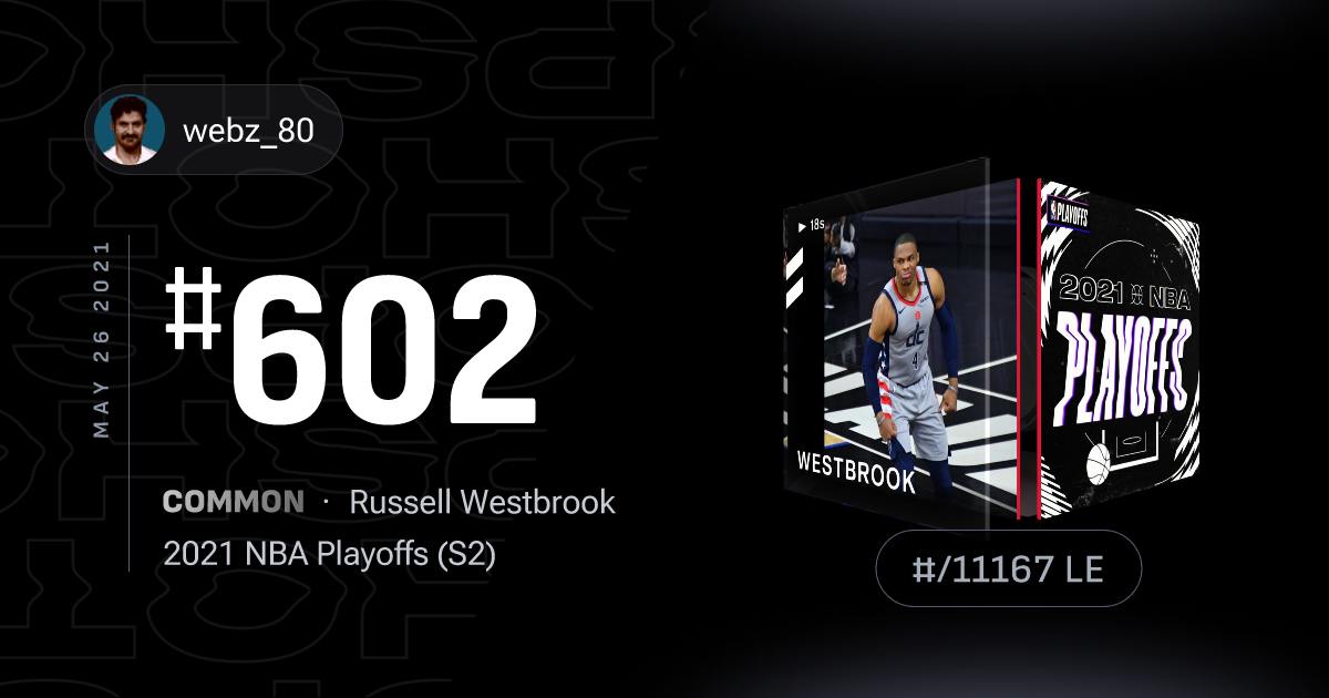 Russell Westbrook follows teammate's shot for putback in 2021 Playoffs ...