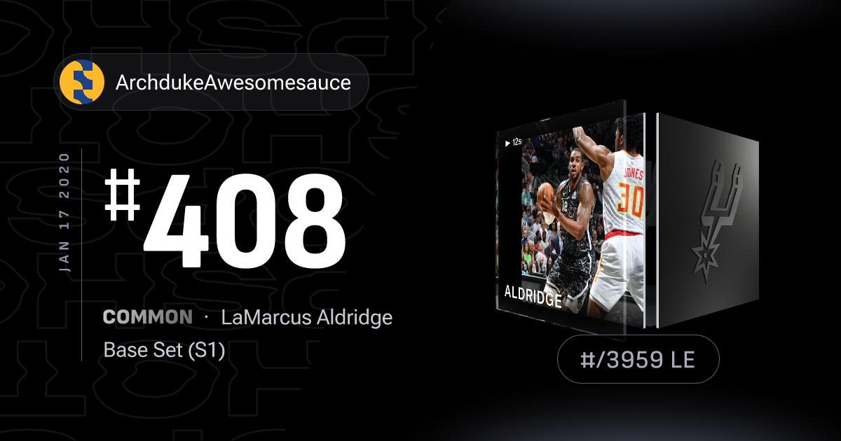 LaMarcus Aldridge beats the quarter buzzer with baseline pull-up ...
