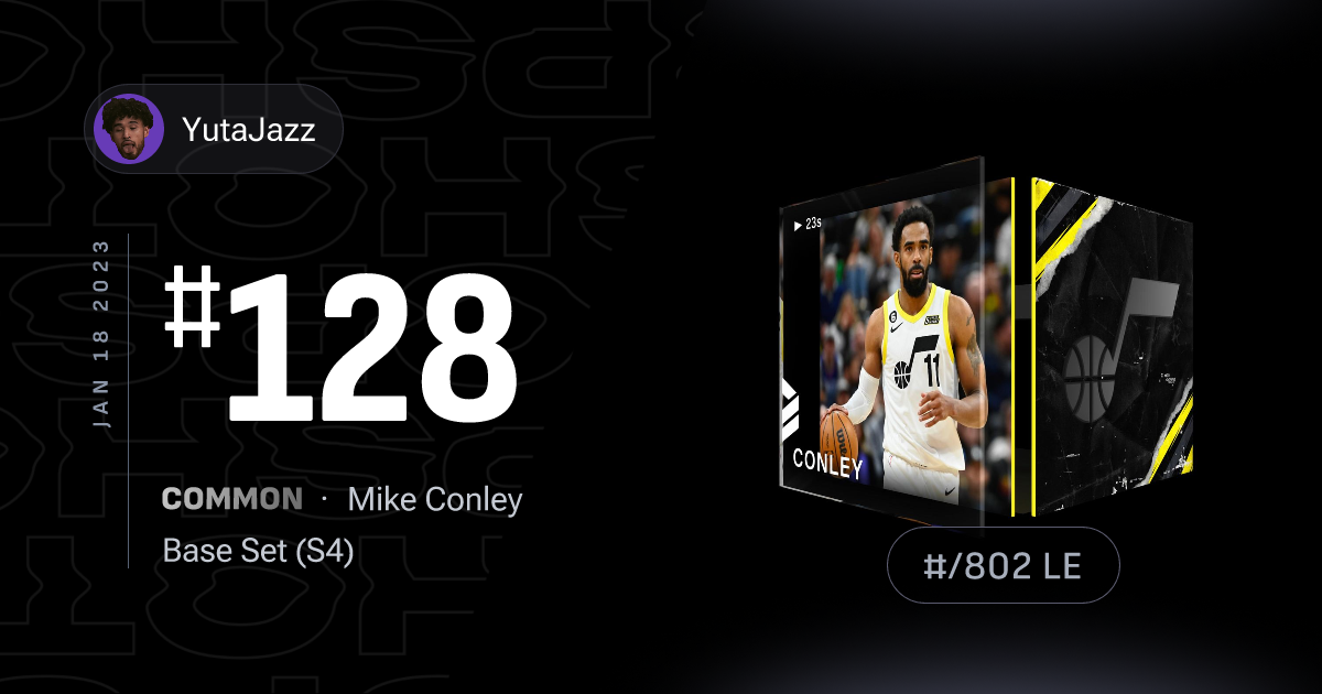 Mike Conley works give-and-go to perfection off baseline inbound ...