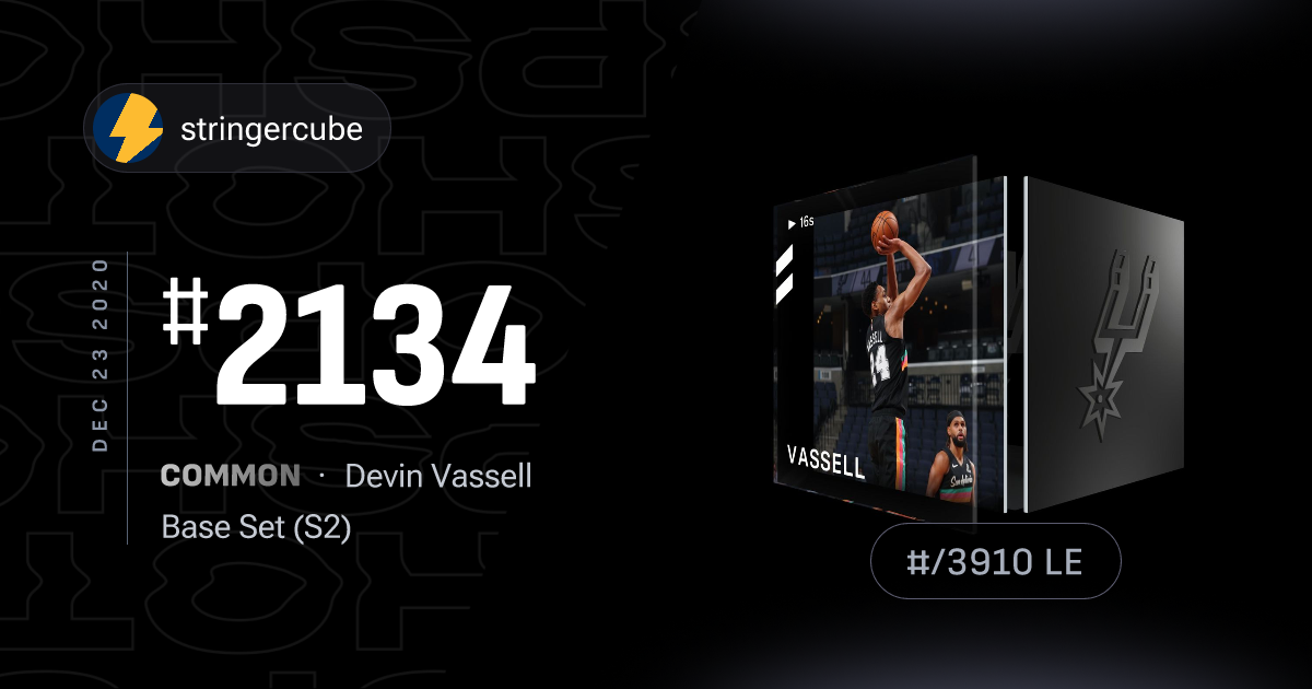 Devin Vassell drains catch-and-shoot three in first game of NBA career ...