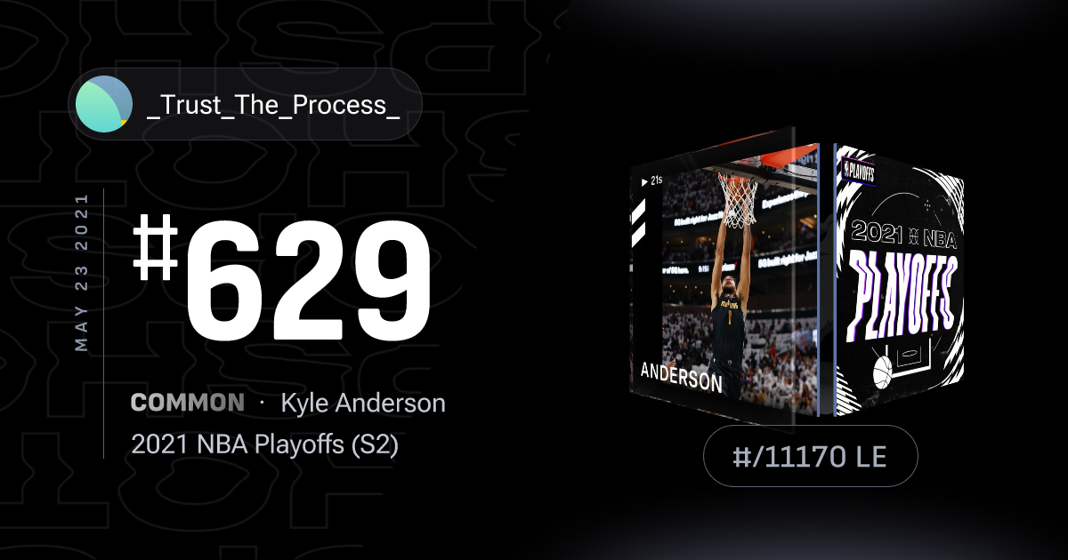 Kyle Anderson goes coast-to-coast for slow-motion slam in 2021 Playoffs ...