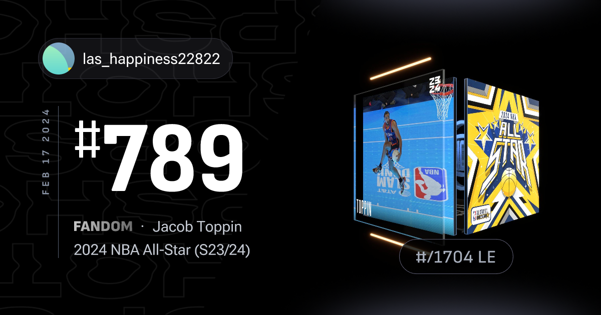 Jacob Toppin breaks out 360 eastbay in 2024 NBA Dunk Contest - Owned by ...