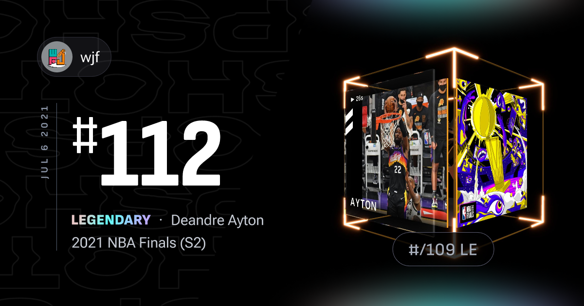 Deandre Ayton rolls to the rack in first game of 2021 Finals - Owned by ...