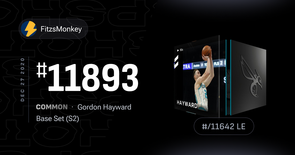 Gordon Hayward pulls up from the free-throw line for jumper - Owned by ...