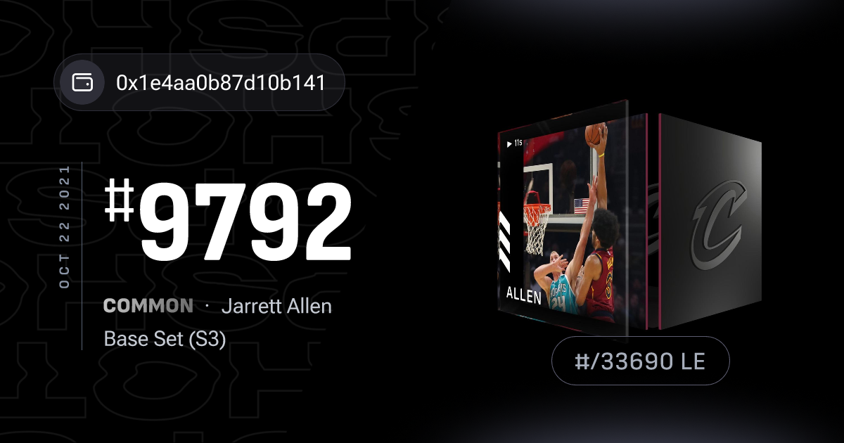 Jarrett Allen leaps through paint for extended thrunk over Mason ...