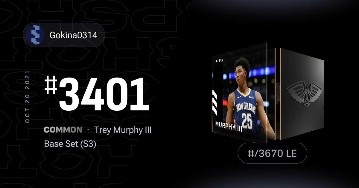 Trey Murphy III pulls up from deep for triple in first NBA matchup ...