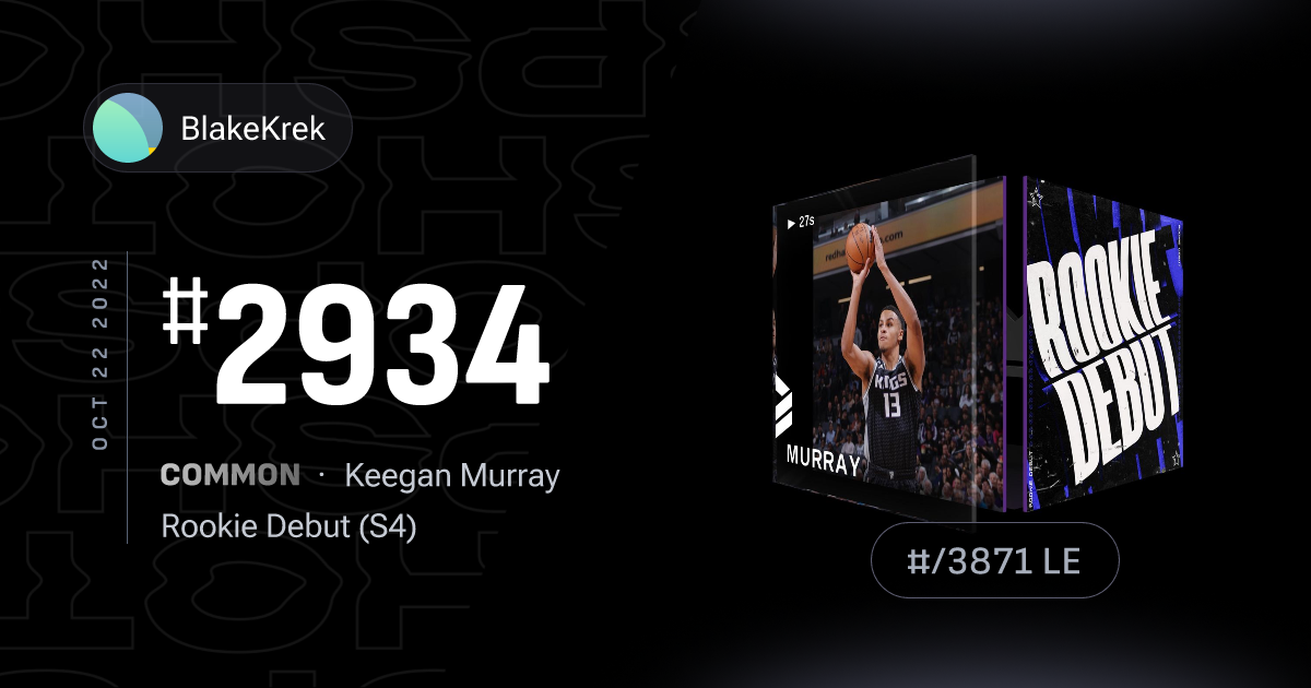Keegan Murray spots up for three in first NBA contest - Owned by ...