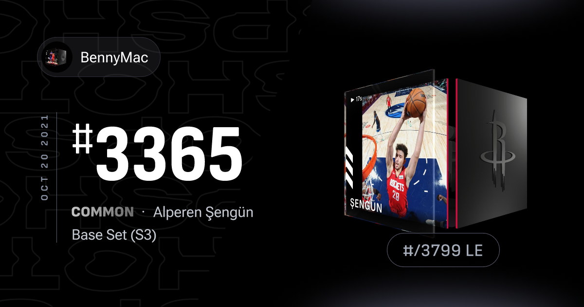 Alperen Şengün uncorks putback slam in first NBA appearance - Owned by ...