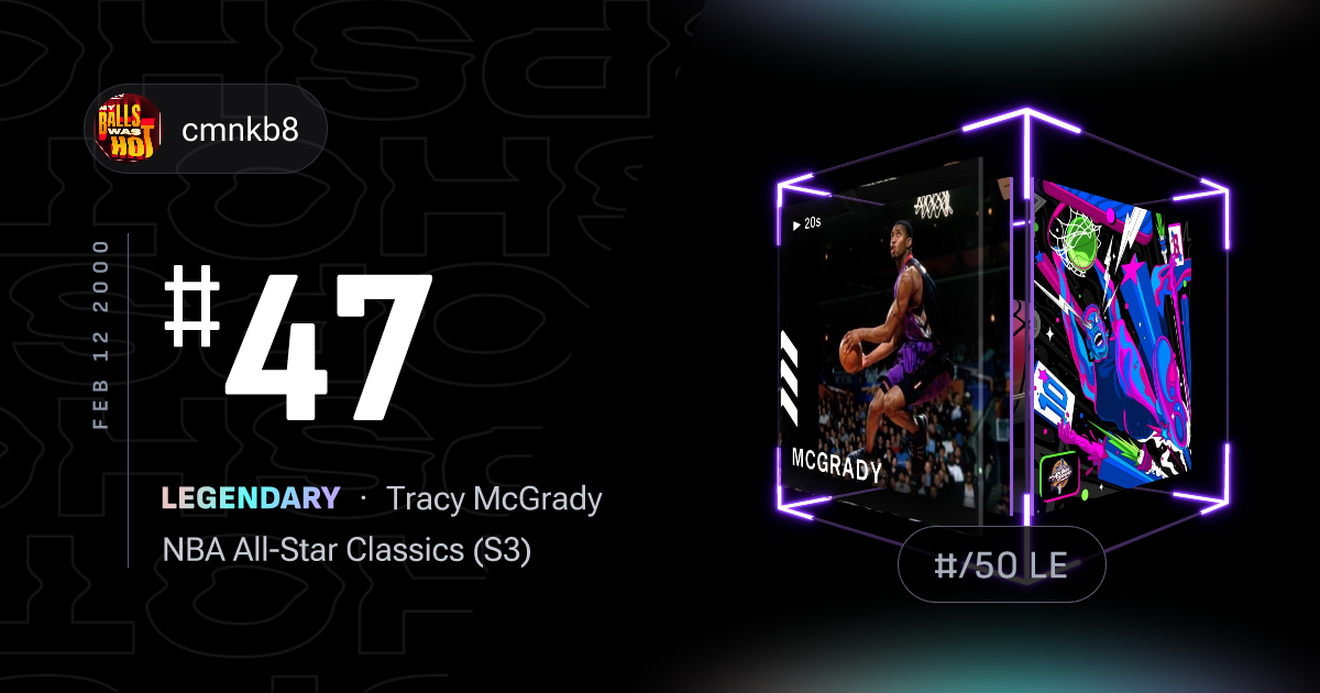 Tracy McGrady puts on show alongside Vince Carter in iconic 2000 Dunk ...