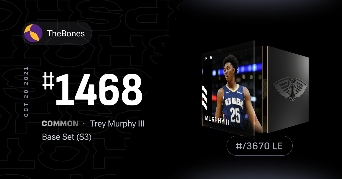 Trey Murphy III pulls up from deep for triple in first NBA matchup ...