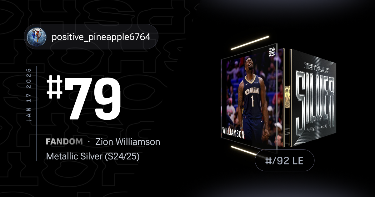 Zion finishes the fast break alley-oop with a big smile. - Owned by ...
