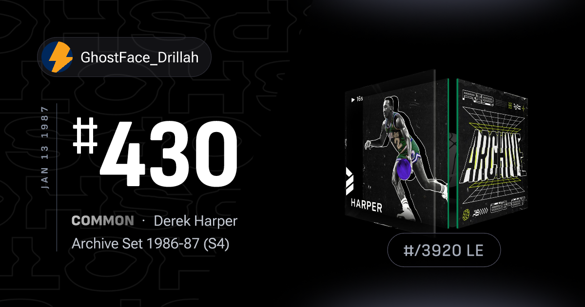 Derek Harper fakes behind-back pass, leaps into tough transition layup ...