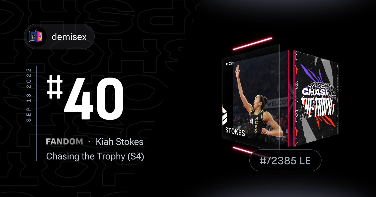 Kiah Stokes protects the paint with rejection in 2022 Finals - Owned by ...