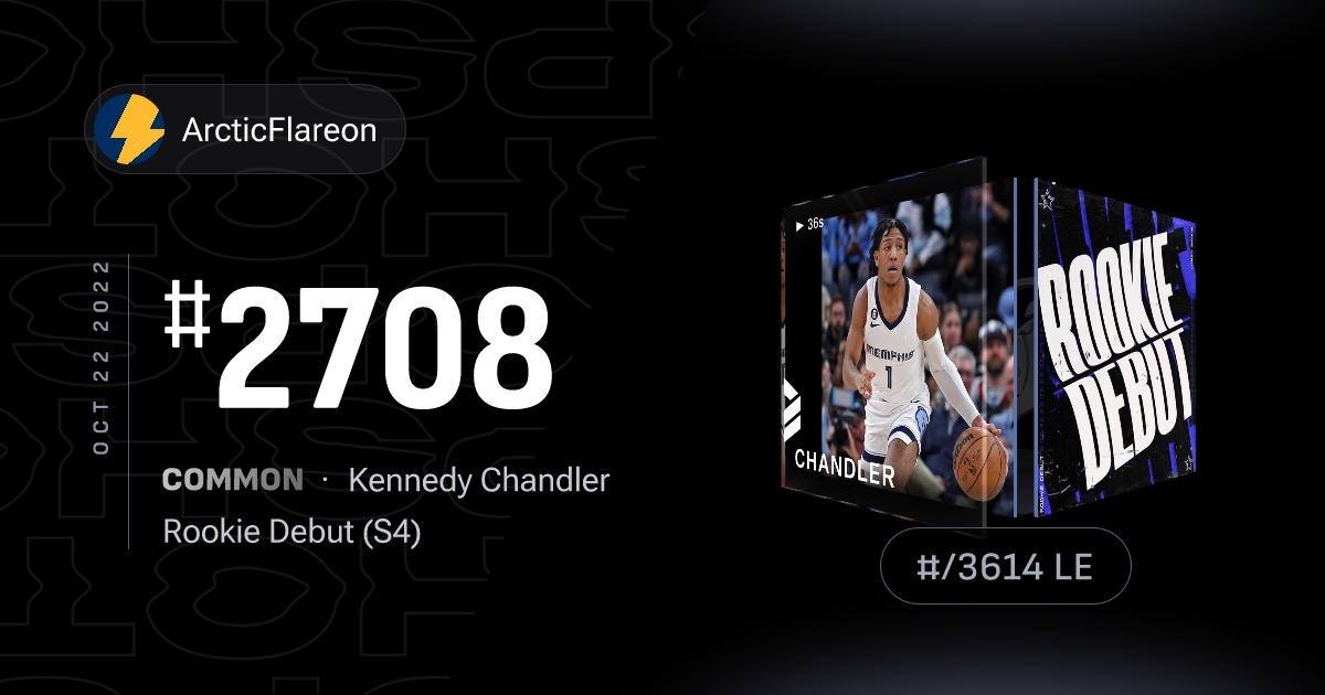 Kennedy Chandler chases down mistake for emphatic rejection in first ...