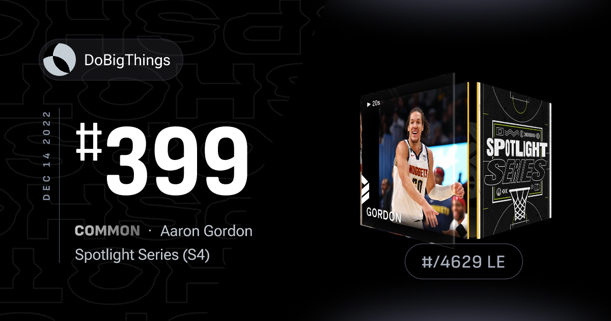 Aaron Gordon shadows driver for swat off the glass - Owned by ...