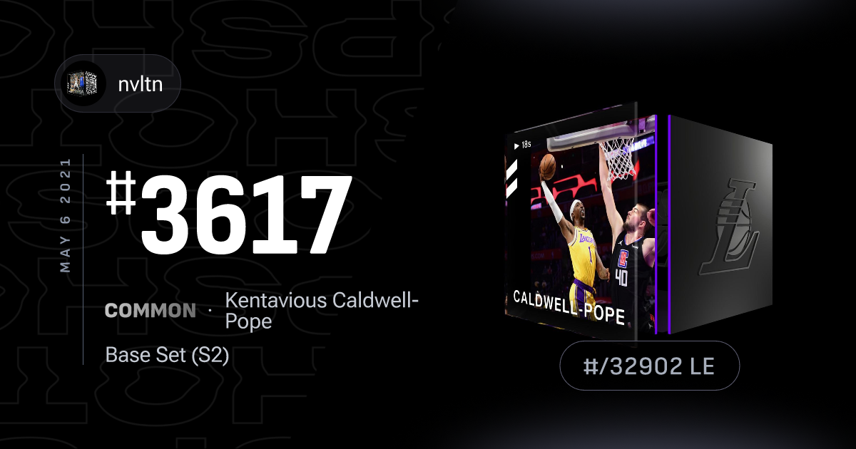 Kentavious Caldwell-Pope slices through defense for poster dunk - Owned ...