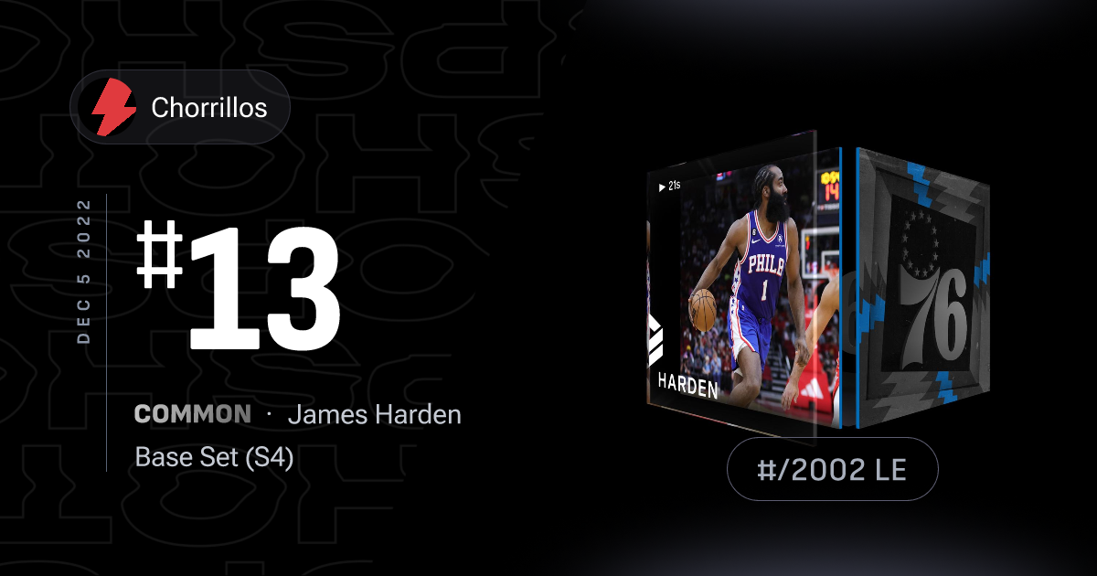 James Harden flings nonchalant dime into post for bucket - Owned by ...