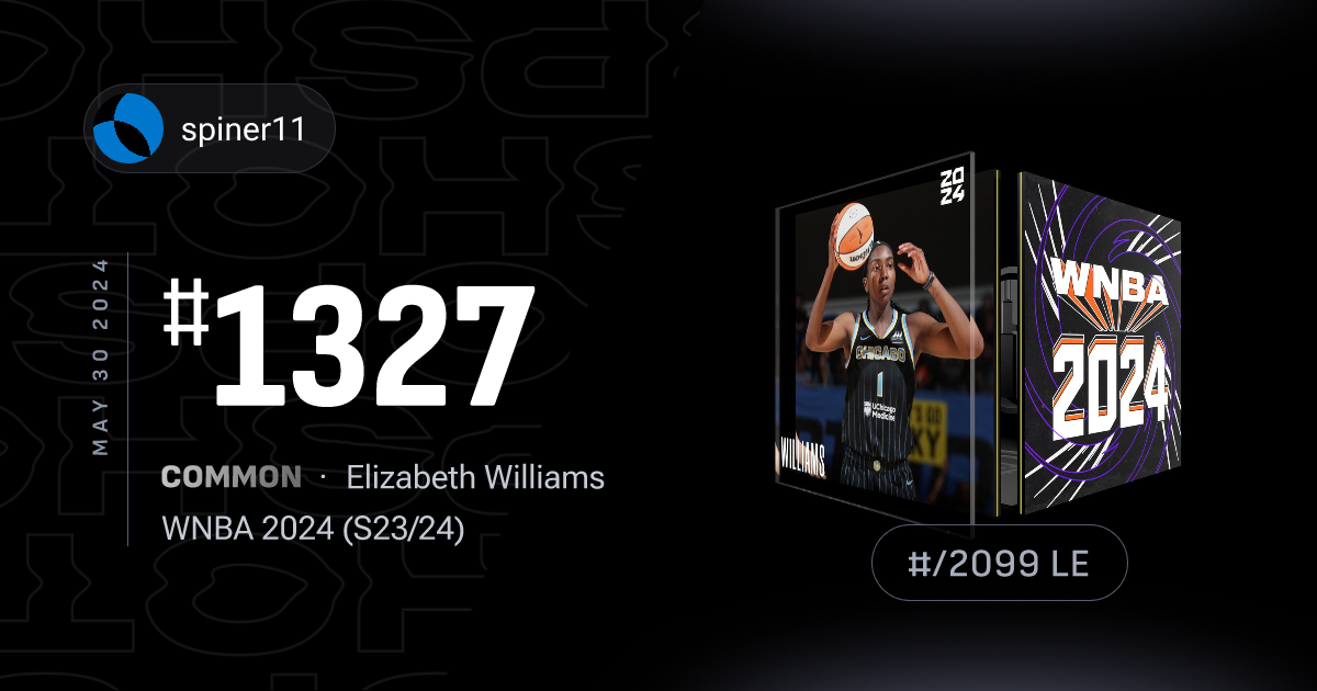 Elizabeth Williams dominates both ends vs Sparks, accumulates 8 stocks ...