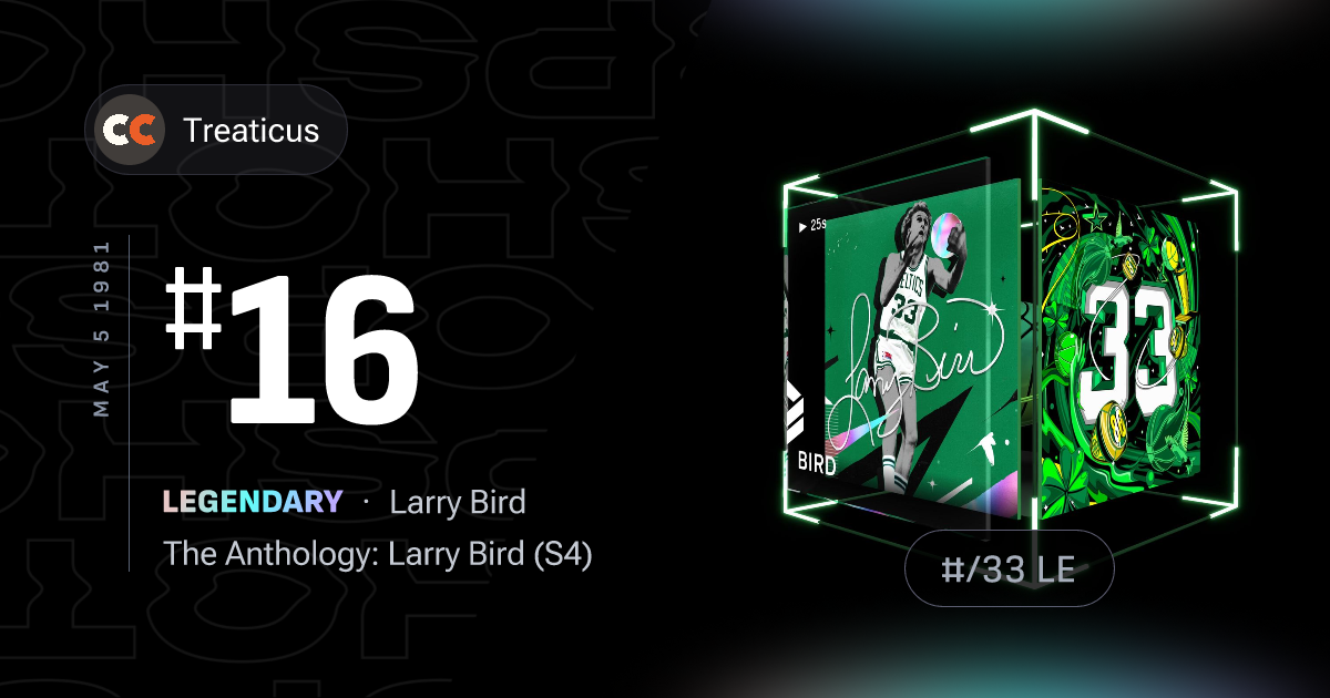 Larry Bird follows shot for iconic putback in 1981 Finals - Owned by ...