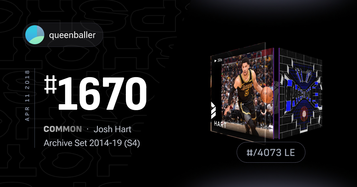 Josh Hart stops and pops in seven-trey performance as rookie - Owned by ...