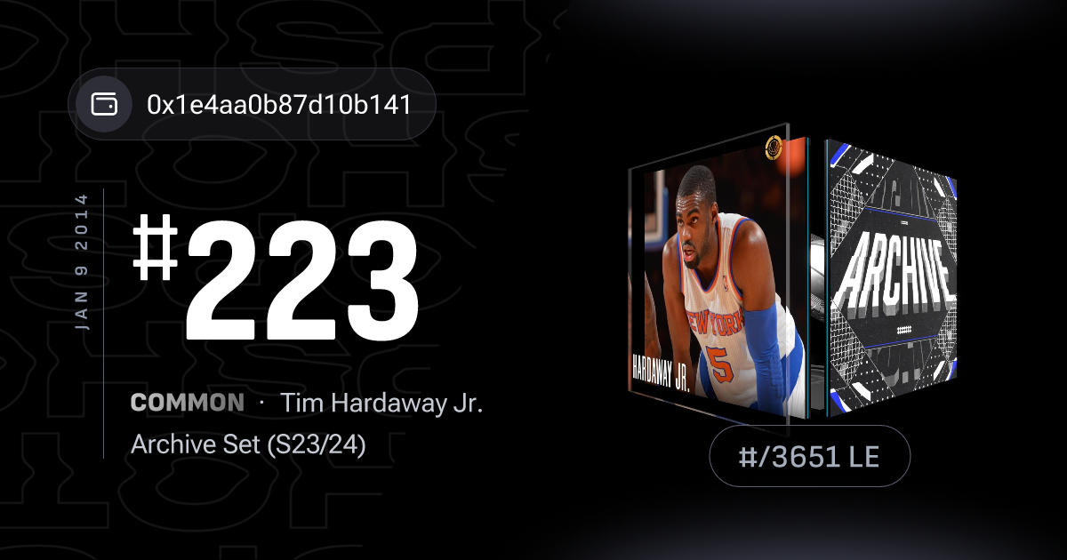 Tim Hardaway Jr. plants putback dunk on defender - Owned by null | NBA ...