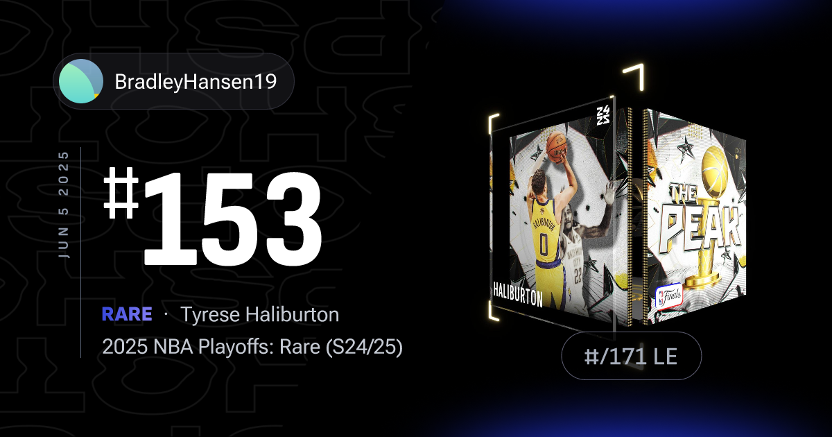 NBA Finals Comeback Ends in Haliburton Glory - Owned by BradleyHansen19 ...