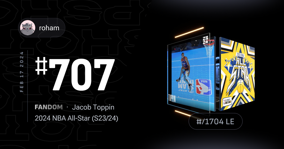 Jacob Toppin breaks out 360 eastbay in 2024 NBA Dunk Contest - Owned by ...