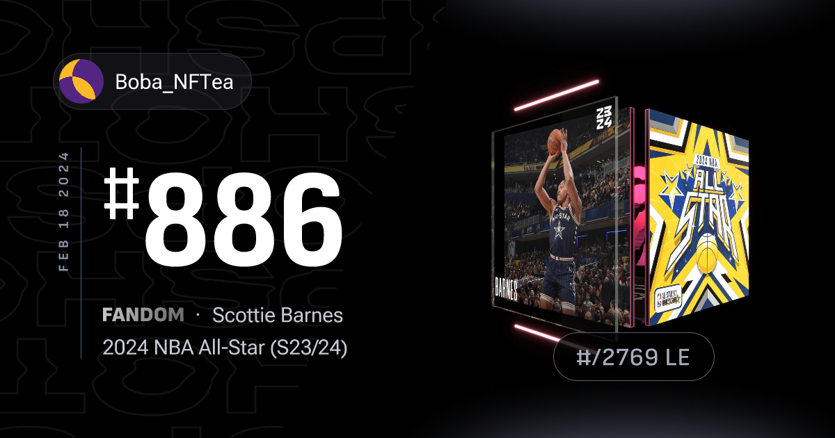 Scottie Barnes hits two consecutive threes in first All-Star Game ...