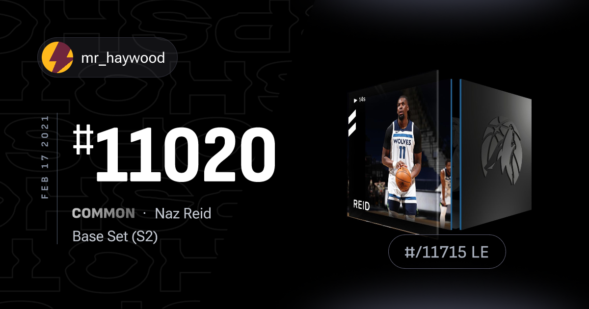Naz Reid runs the floor in transition for poster dunk - Owned by mr ...