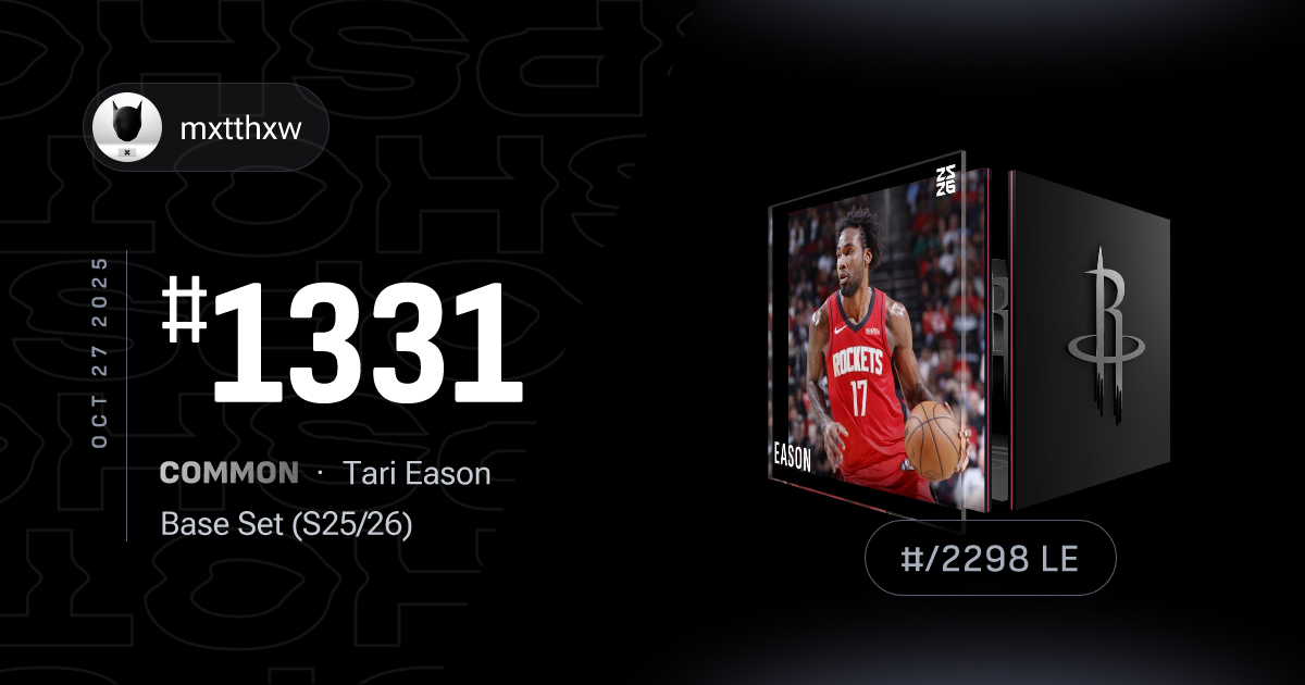 Eason Drops In Finger Roll, Scores 22 in Rockets Win - Owned by mxtthxw ...