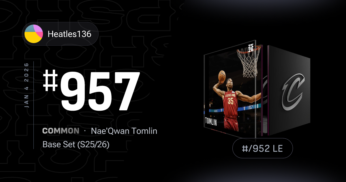 Nae'Qwan Tomlin Caps Lockdown D With Swat in Top Shot Debut - Owned by ...