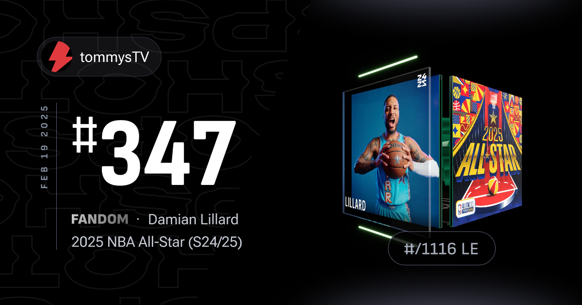 It's always Dame Time. Another deep All-Star three-pointer. - Owned by ...