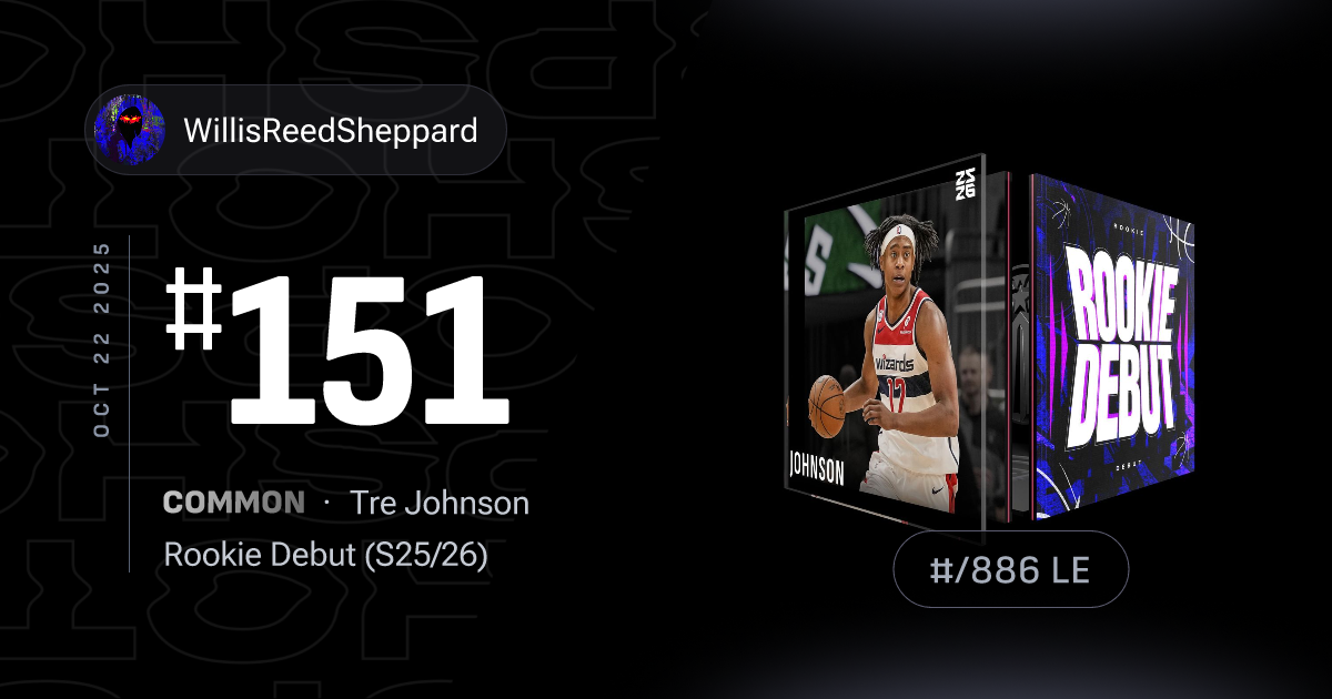 Tre Johnson Drains Mid-Range J in NBA Debut For First Bucket - Owned by ...