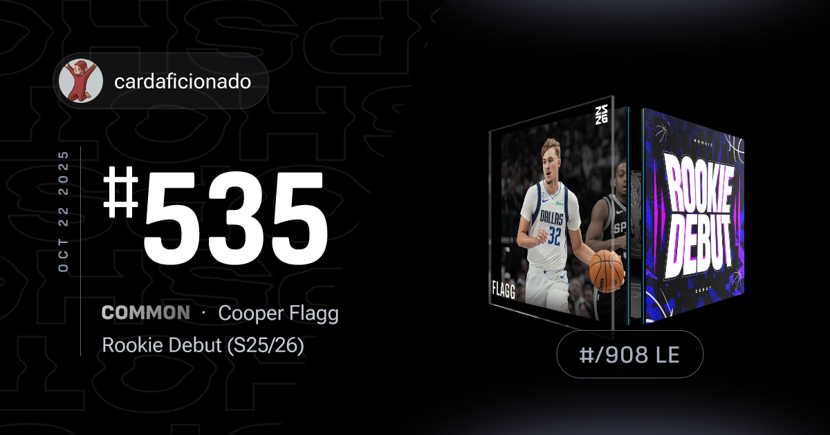 Flagg Scores First Career Bucket, Drops Double-Double in NBA Debut ...