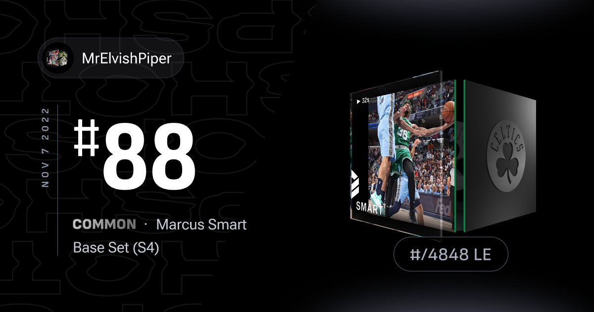 Marcus Smart finishes left-handed scoop shot through contact - Owned by ...