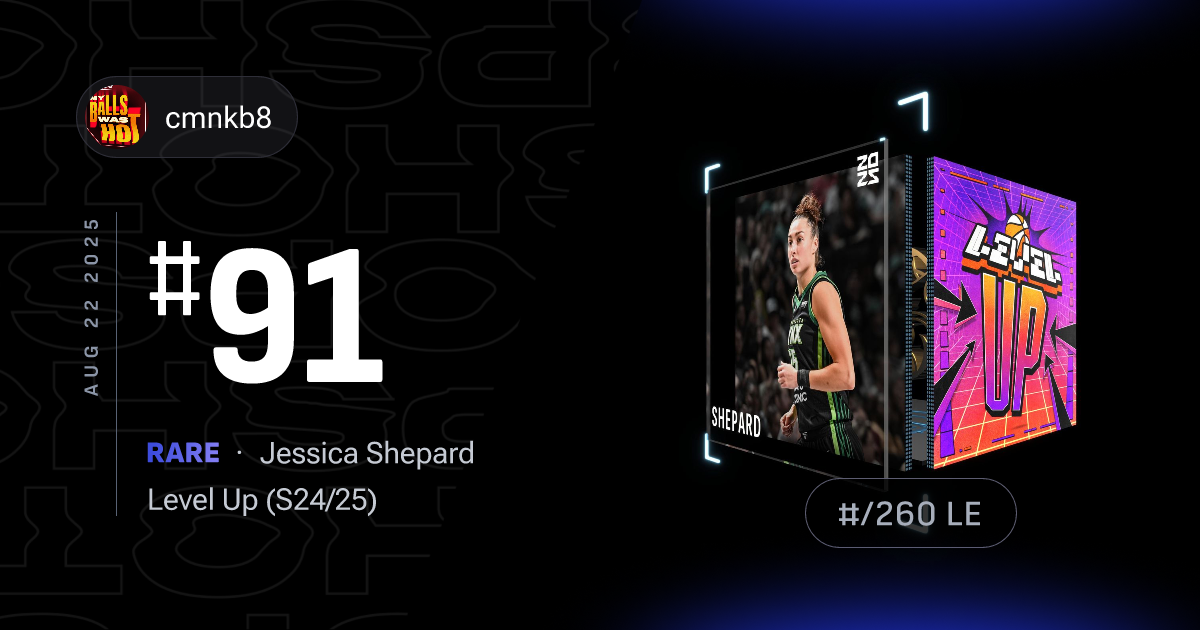 USD $13.00 Jessica Shepard - Owned by AlexEnglish | NBA Top Shot