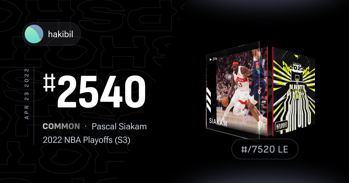 Pascal Siakam battles for tough bucket in 2022 Playoff victory - Owned ...