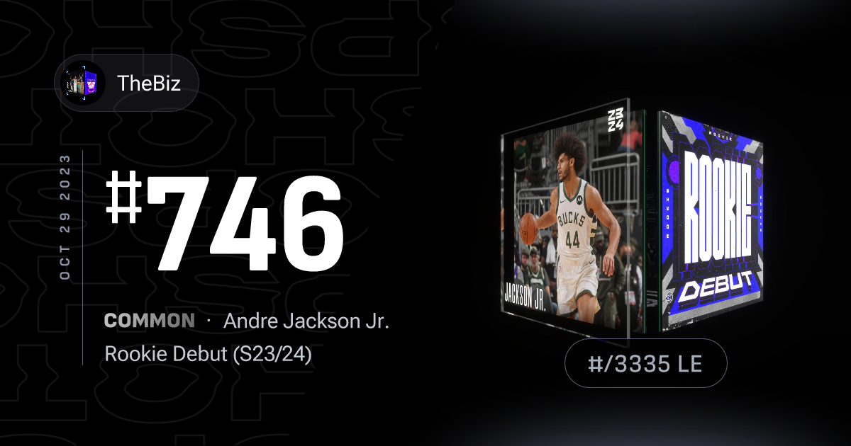 Andre Jackson Jr. saves possession and dishes first career assist ...