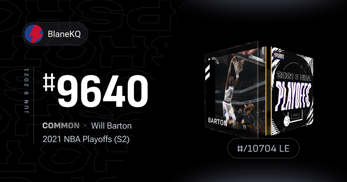 Will Barton works give-and-go to perfection for slam in 2021 Playoffs ...