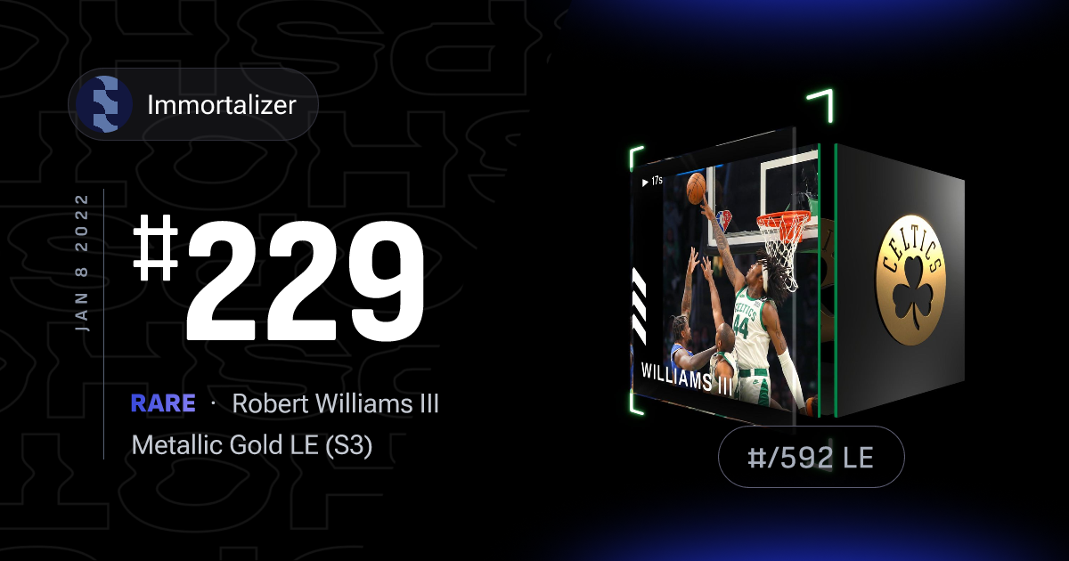 Robert Williams III spikes layup attempt in dominant defensive victory ...