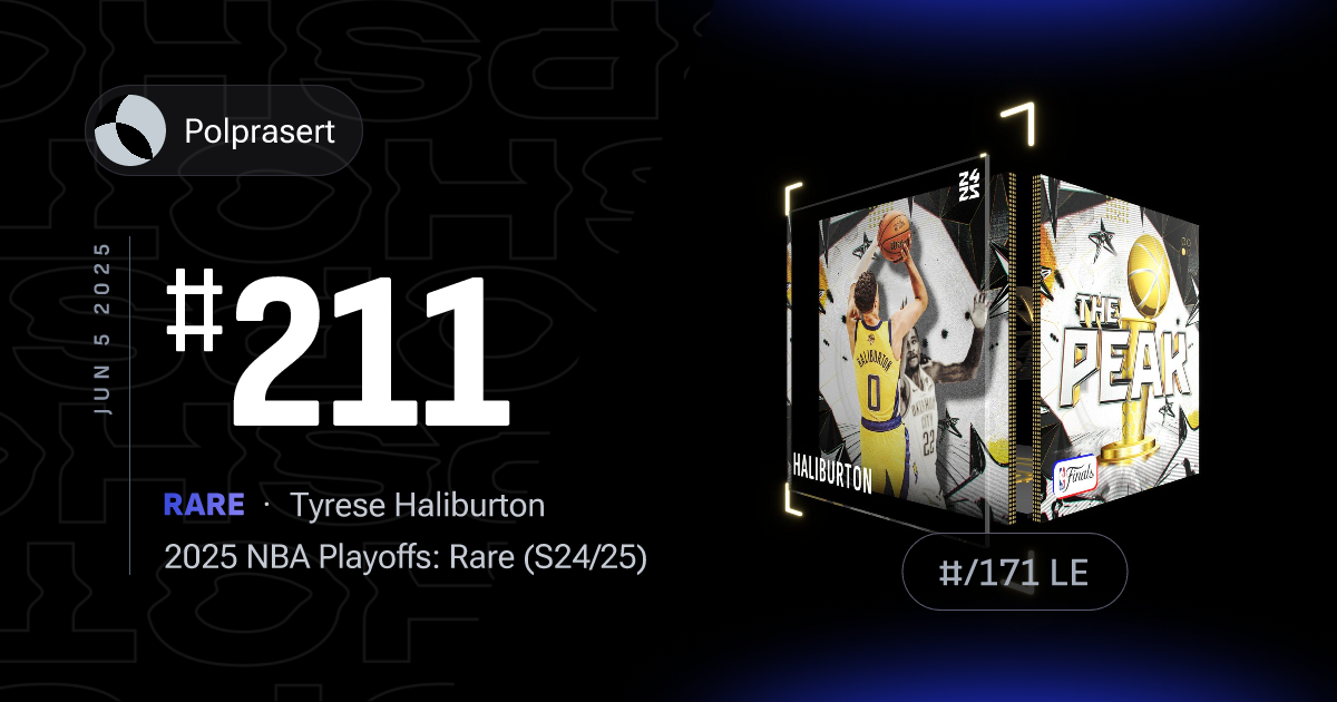 NBA Finals Comeback Ends in Haliburton Glory - Owned by Polprasert ...