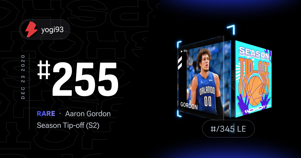 Aaron Gordon runs the floor and throws down transition lob - Owned by ...
