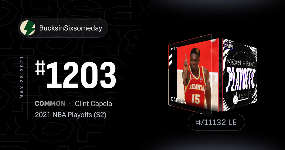 Clint Capela swats shot out of bounds, finger wags to the crowd in 2021 ...