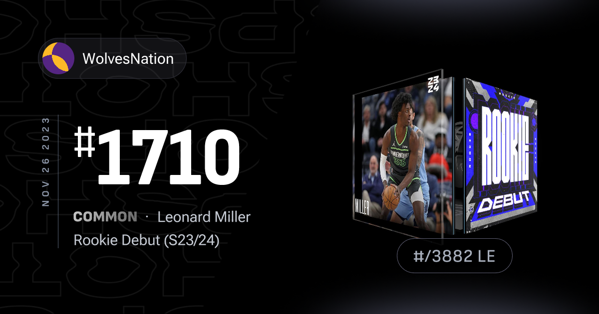 Leonard Miller cuts baseline, finishes layup for first NBA points ...