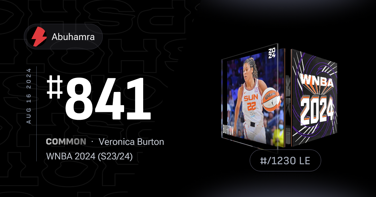 Veronica Burton sticks with possession, buries second-chance triple ...
