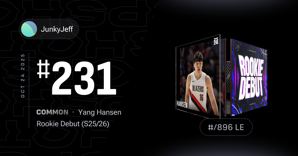 Yang Hansen Secures First NBA Basket, One-Handed Slam - Owned by null ...
